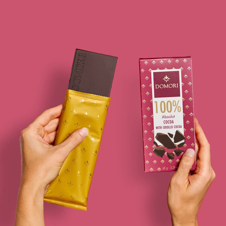 Domori 100% Criollo Cocoa Mass - 65g – Gourmet Grocery OurChoice for ...