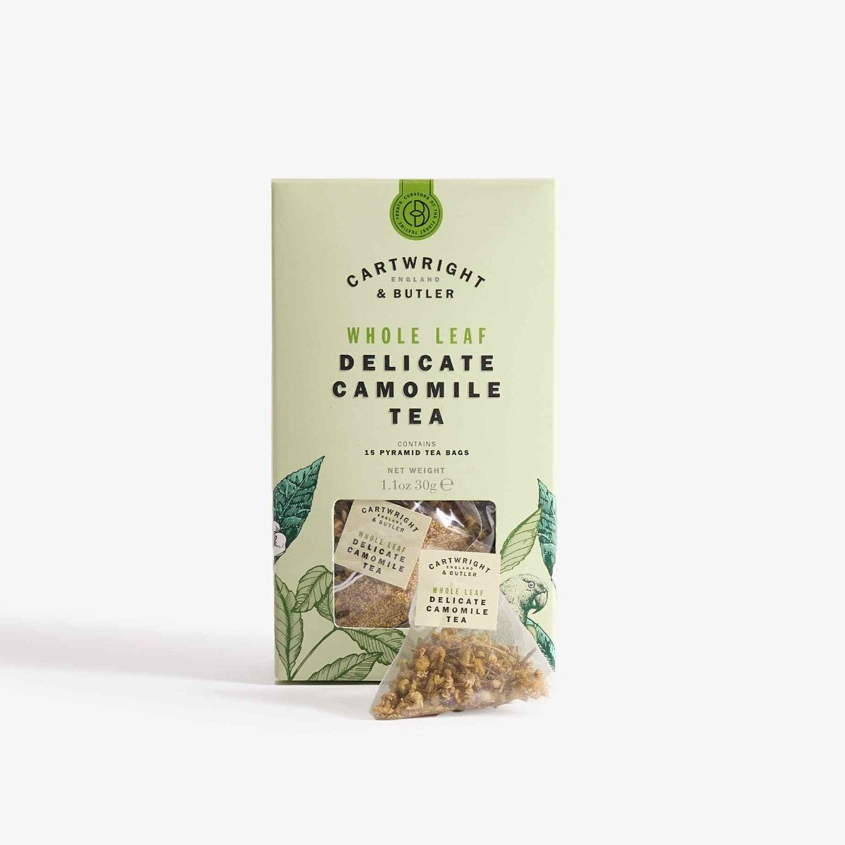 Cartwright & Butler Whole Leaf Delicate Camomile Tea 15 Bags – Gourmet ...