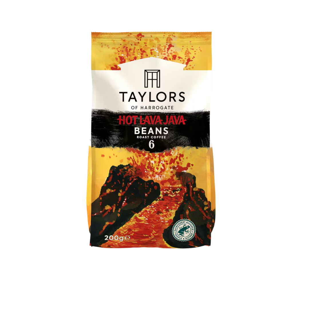 Taylors of Harrogate Hot Lava Java Coffee Beans 200g – Gourmet Grocery ...