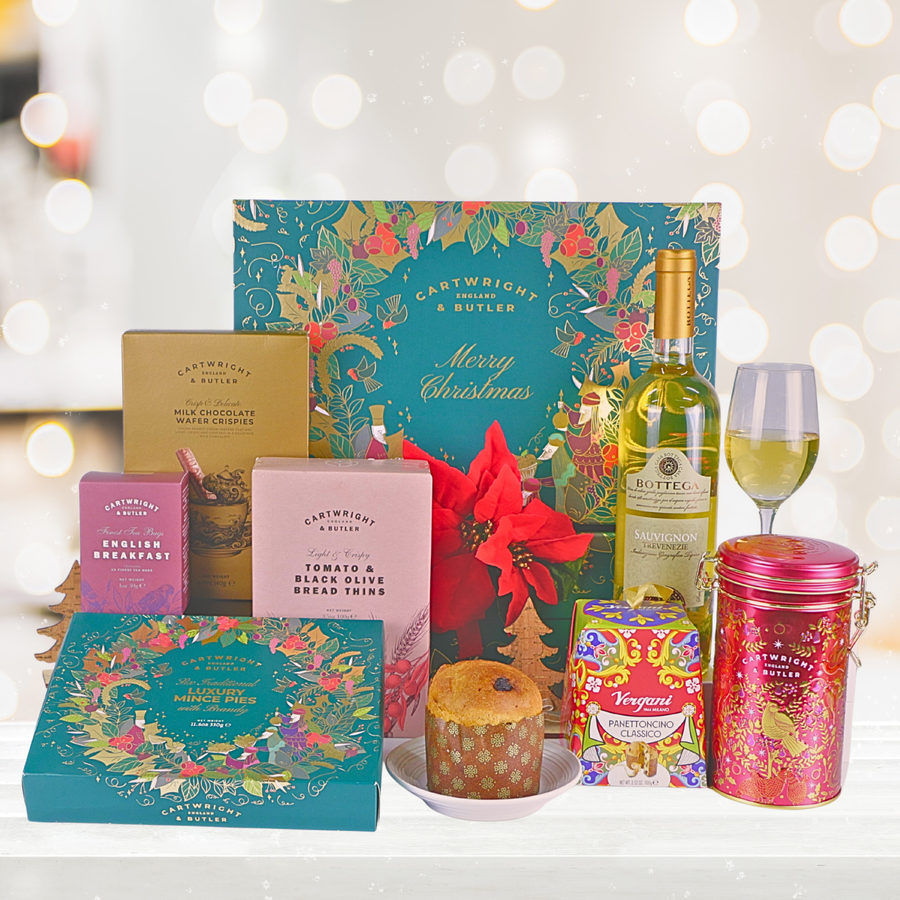 Cartwright & Butler Celebration Christmas Hamper – Gourmet Grocery ...