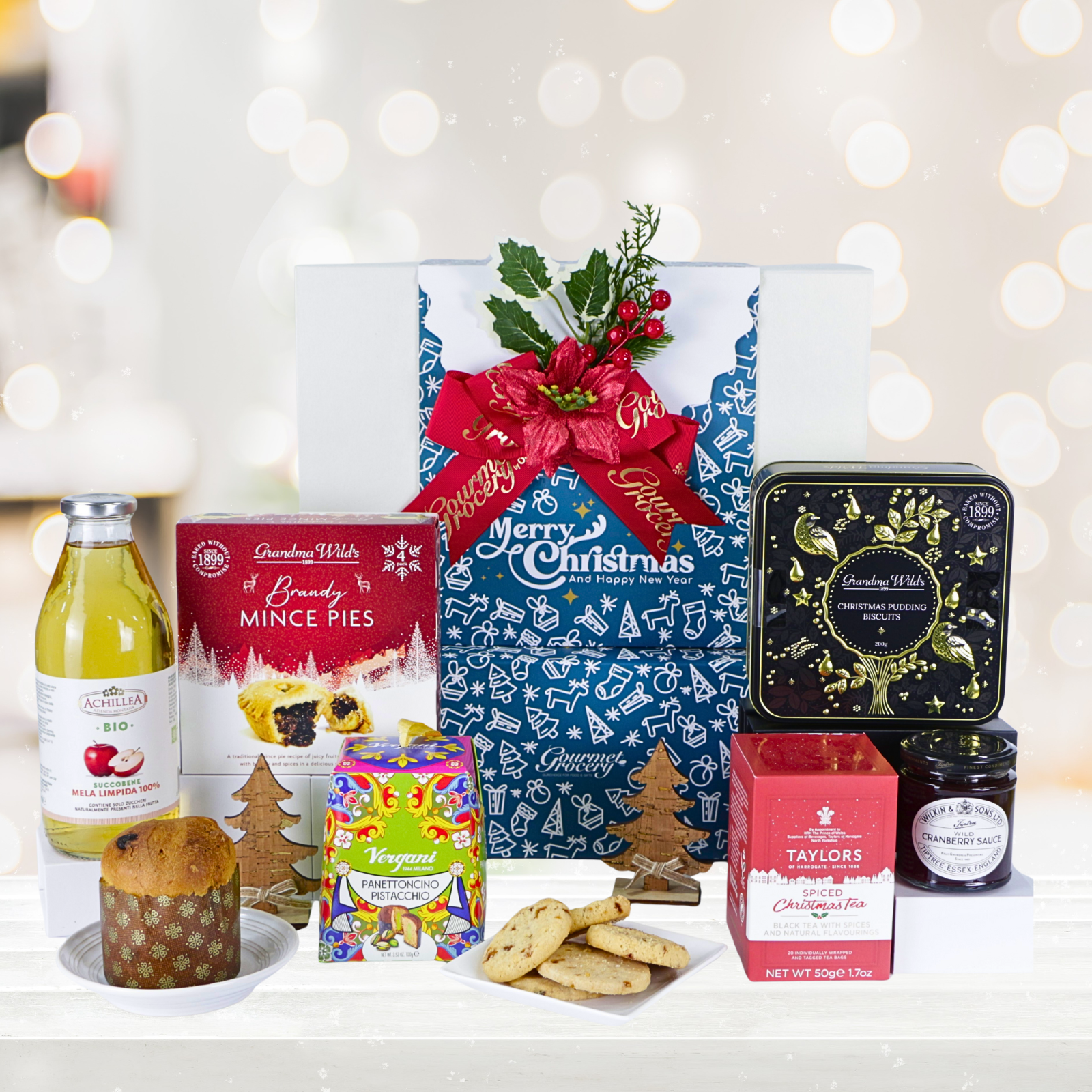 GG Christmas with Blue Sleeve – Gourmet Grocery OurChoice for Food & Gifts