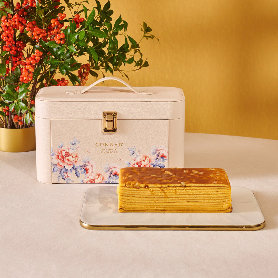Conrad Centennial Singapore Signature Orange Kueh Lapis 1KG – Gourmet ...
