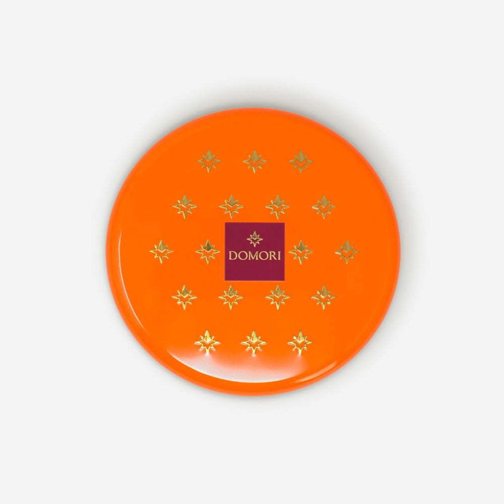 Domori Dragées with a orange centres coated in fine dark cocoa 200g [R ...