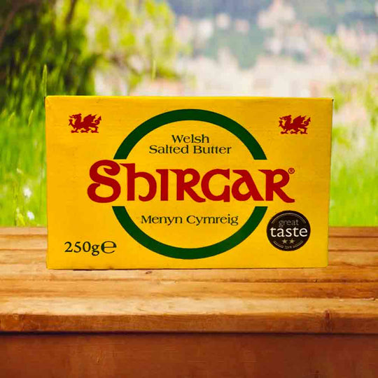 Shirgar Welsh Salted Butter 250g – Gourmet Grocery OurChoice for Food ...